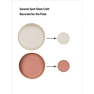 MDZF SWEET HOME 8-Inch Deep Porcelain Dinner Dishes Set, Pasta Bowls, Matte Glaze Serving Dishes Salad Dessert Bowls - 25 Oz - Set of 4