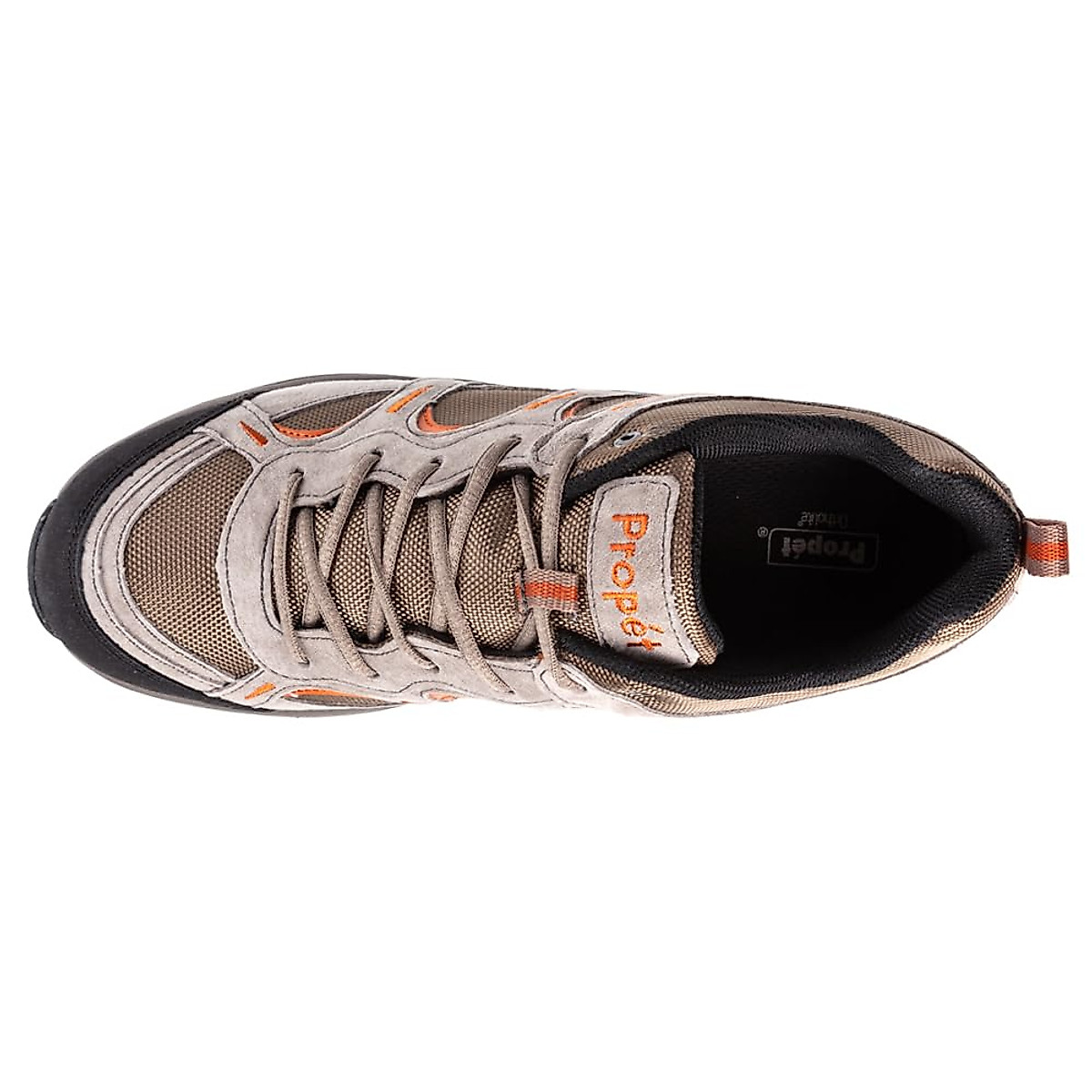 Propét Mens Connelly Hiking Walking Shoe, Grey, 13 X-Wide US