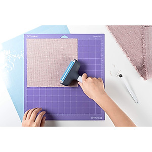 Diymaker Rubber Brayer Roller & MAT Tweezers Remover Tool Set Craft Stamping Brayers for Cricut/Silhouette/Brother