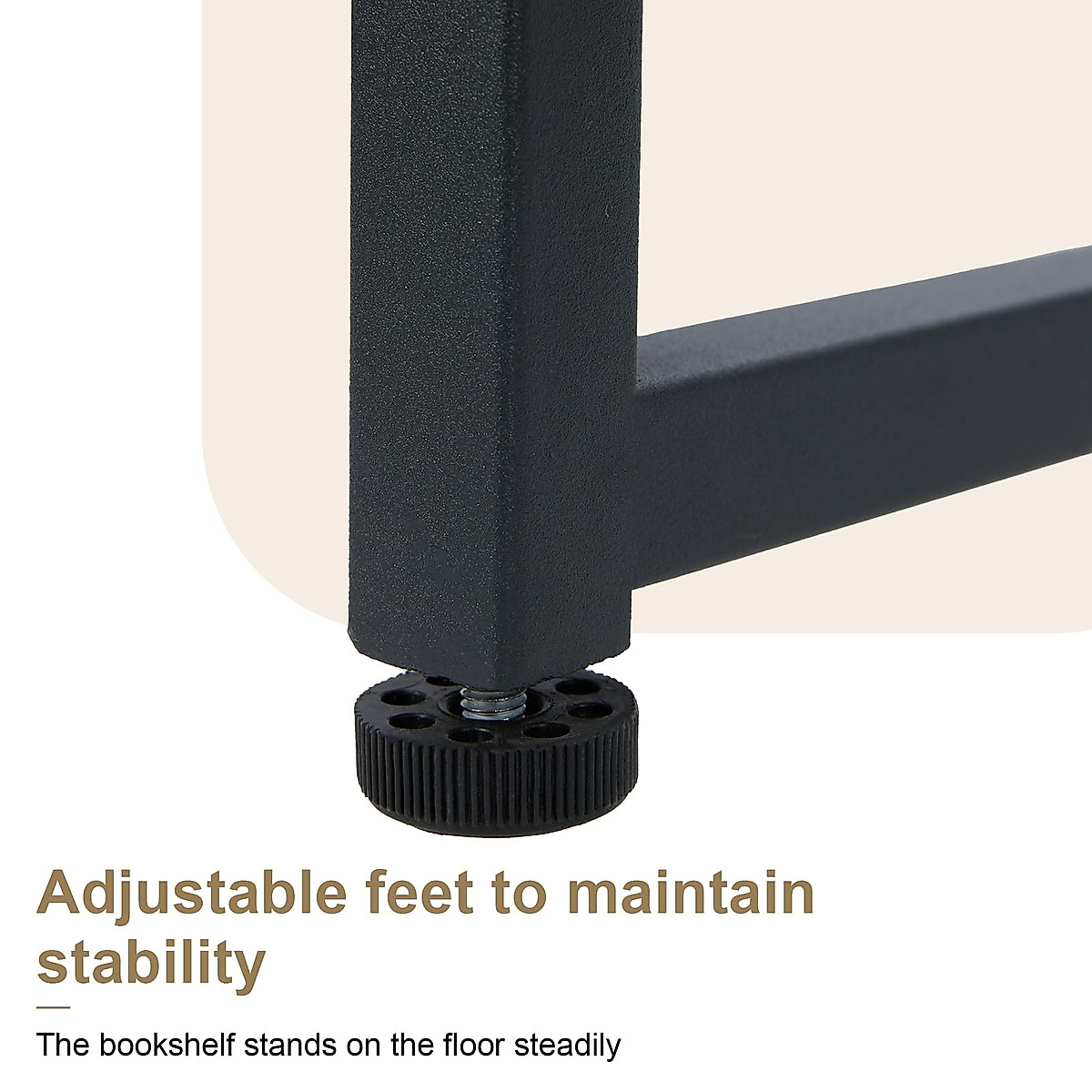 Cutogxon Tree Bookshelf - 9 Tier Floor Standing Tree Bookshelf for CDs/Movies/Books, Small Bookshelf for Small Spaces Bookshelves Wooden Book Storage Organizer Shelves for Bedroom Living Room