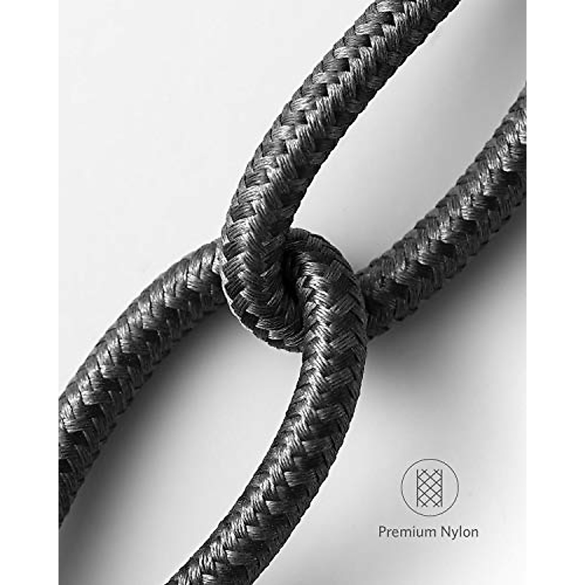 Anker 6ft Premium Double-Braided Nylon Lightning Cable, Apple MFi Certified for iPhone Chargers, iPhone X/8/8 Plus/7/7 Plus/6/6 Plus/5s, iPad Pro Air 2, and More(Black)