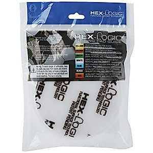 Chemical Guys BUFX_104_HEX5 Hex-Logic Light-Medium Polishing Pad, White, 5.5" Pad Made for 5" Backing Plates, 1 Pad Included