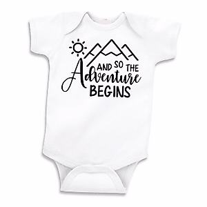 Bump and Beyond Designs Baby-Boys Announcement Gift Leotard for Dad Grandpa or Grandma White, 0-3 Months