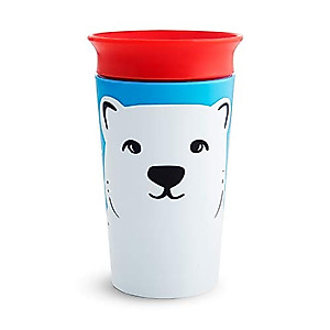 Munchkin® Miracle® 360 WildLove Sippy Cup, 9 Oz, Polar Bear