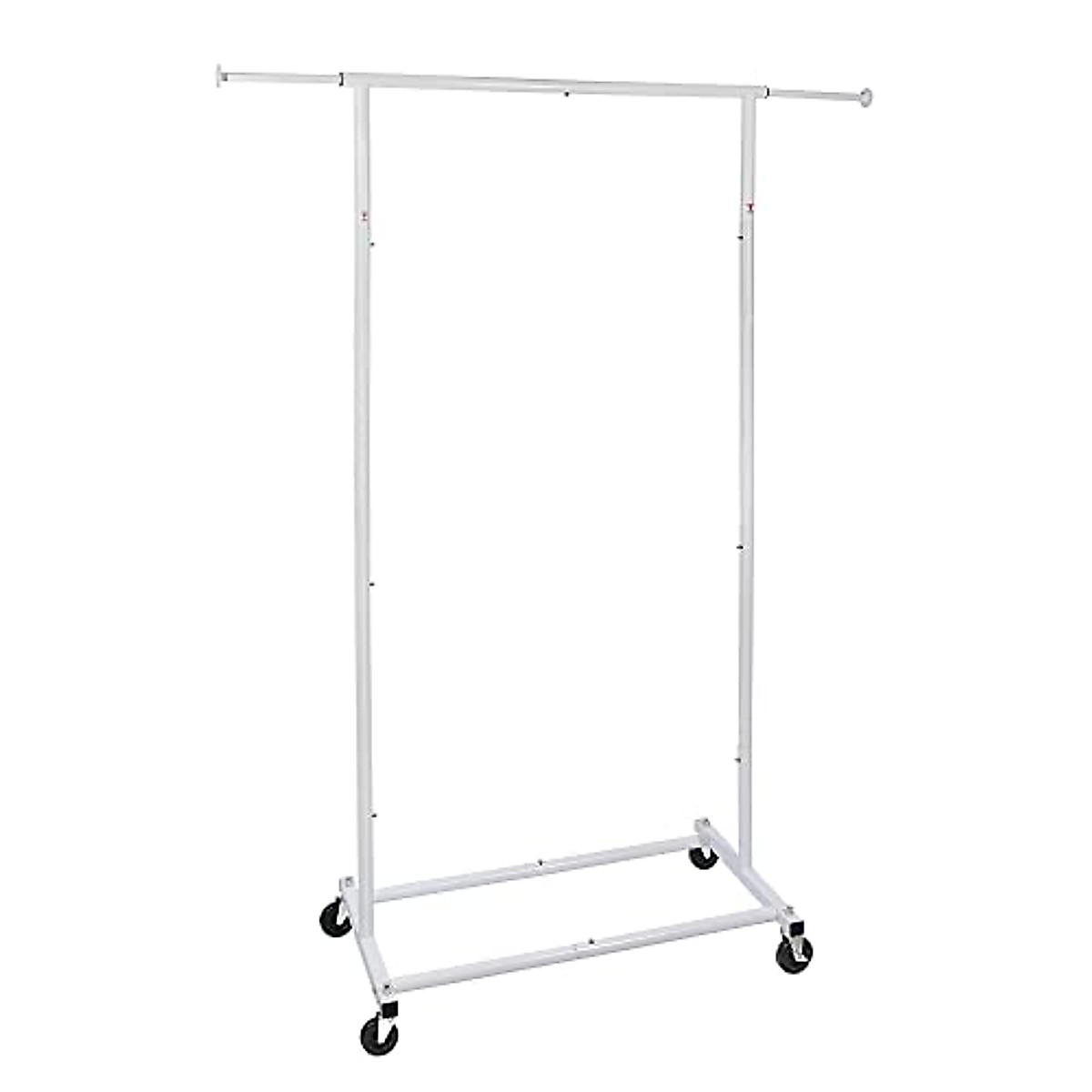 Fishat White Double Rod Garment Rack & Simple Garment Rack