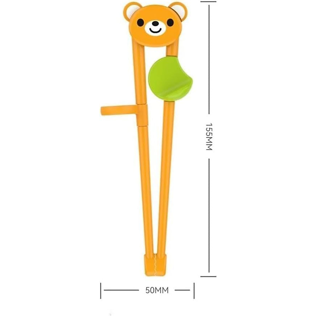 4Pcs Cartoon Panda Animal Chopsticks Practice Helper, Reusable Eating Training Tools, Chopstick and Cutlery Rests Cute Tableware Learn Tools Kitchen Utensils and Gadgets Multicolour