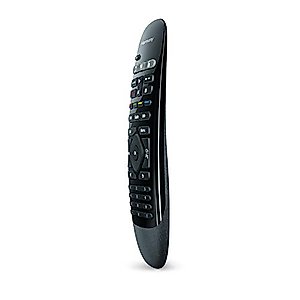 Logitech Harmony Smart Control with Smartphone App and Simple All in One Remote - Black