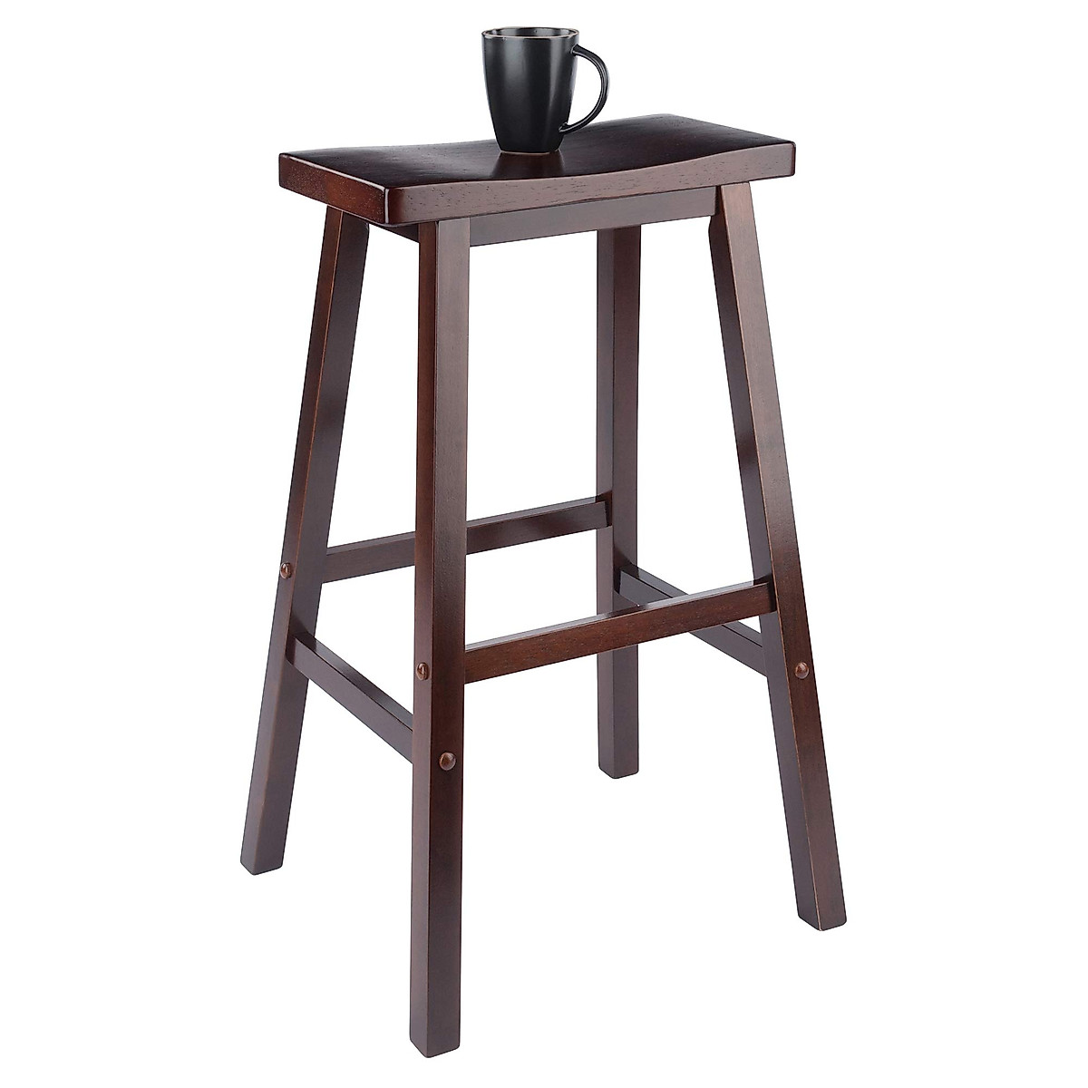 Winsome Satori Bar Stool, 29", Walnut