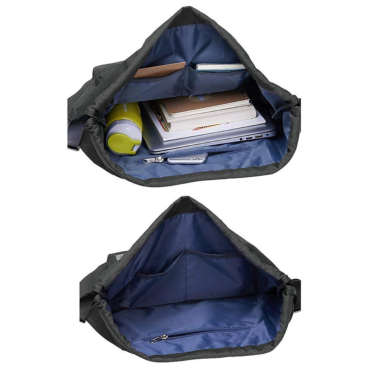 KAUKKO Drawstring Sports Backpack Gym Yoga Bag Shoulder Rucksack for Men and Women(1031-Armygreen)