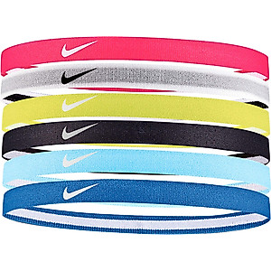 Nike Jacquard Hairbands 6 pack