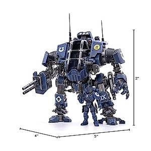 HUAXI DARK SOURCE(HAINAN)TECH JOYTOY Warhammer 40K INVICTOR Tactical WARSUIT 1/18 FIG, Multicolor