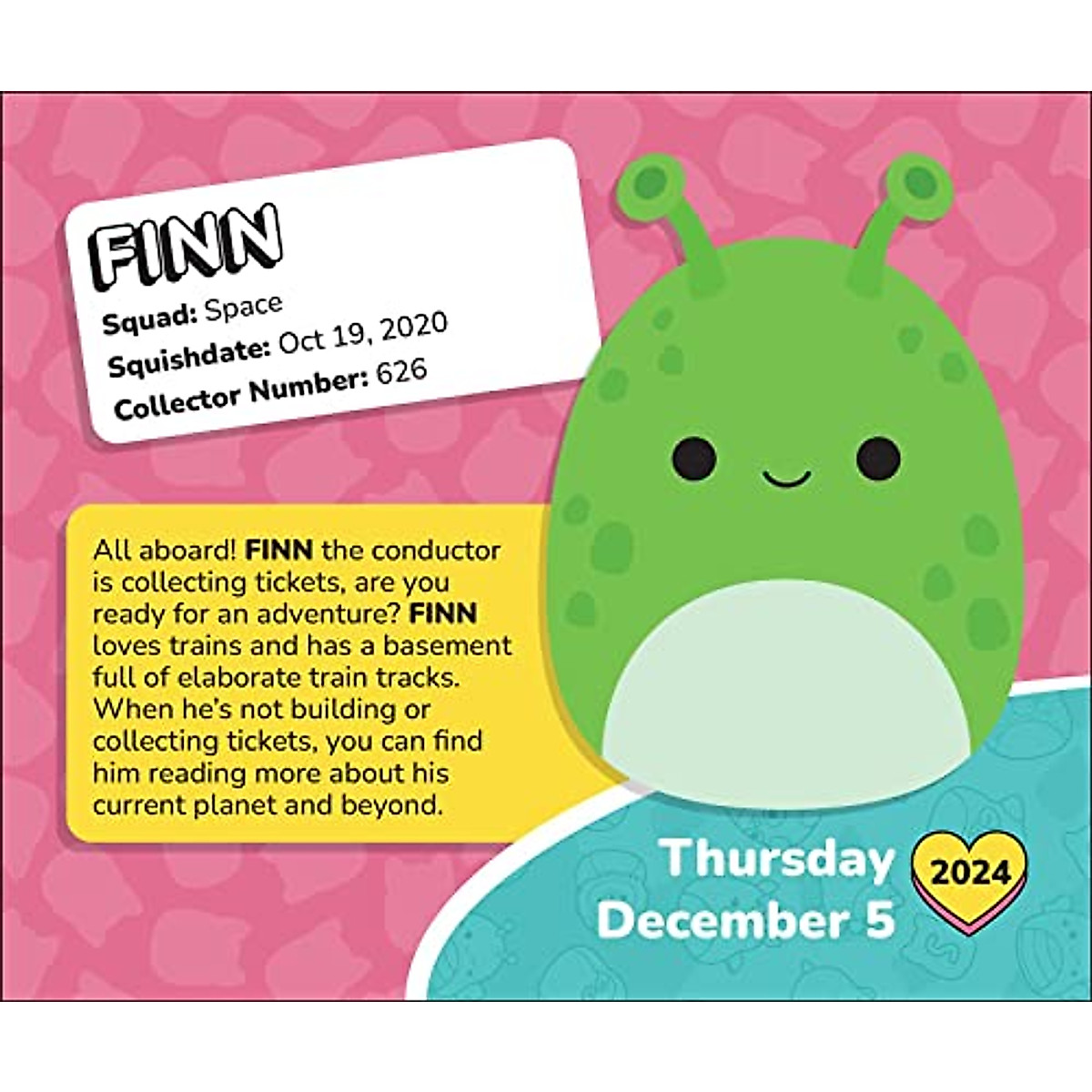 Squishmallows 2024 Day-to-Day Calendar