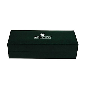 Monteverde Impressa, Fountain Pen, Gun Metal w/Red Trim, Medium Nib