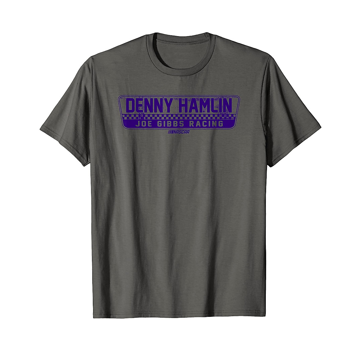 NASCAR - Denny Hamlin - Distressed Stamp T-Shirt