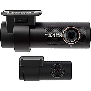 BlackVue DR900X-2CH Plus with 128GB microSD Card | 4K UHD Cloud Dashcam | Built-in Wi-Fi, GPS, Parking Mode Voltage Monitor | LTE and Mobile Hotspot via Optional LTE Module