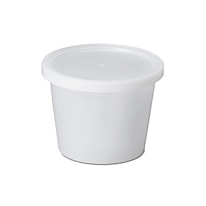 Deluxe 4oz Deli Food Storage Containers Designed for Fridge and Freezer (50 Pack)