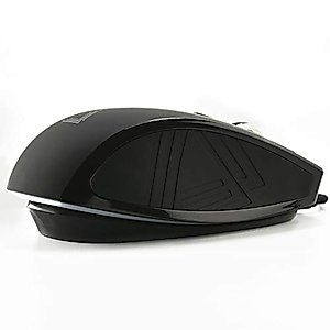 Lexip Pu94 Gaming Mouse-3D Wired and RGB Gamer Mouse-Special 3D Environments and Design Software-2 Joysticks, 6 Buttons and 12 Programmable Directions - Ultimate Glide with 6 Ceramic Feet