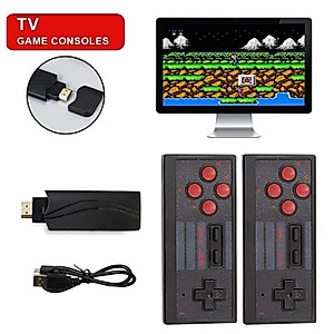 Retro Game Console, 4K HDMI HD Built-in 628 Classic Video Games USB Handheld Retro Gamepad Controller, Home HD Y2 Classic Video TV Game Box Controller