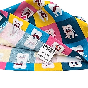 DOKTORAM Skull Cap Tooth and Teeth Color Funny Prints Unisex hat Multicolor