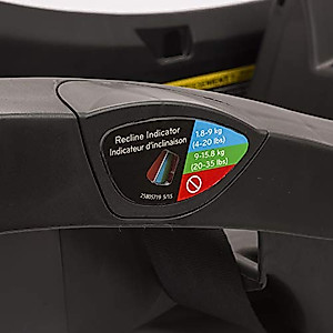 Evenflo LiteMax Infant Car Seat Base, Easy to Install, Versatile and Convenient, Meets All Federal Safety Standards, Durable Construction, Compatible with All LiteMax Infant Car Seats, Black