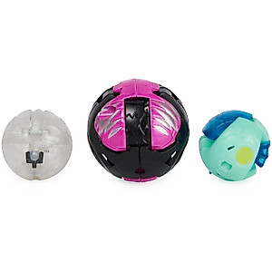 Bakugan Evolutions, Wrath with Nano Clutch and Echo Platinum Power Up Pack, True Metal Bakugan Action Figure, 2 Nanogan, 2 Bakucore, 2 Ability Cards, Kids Toys for Boys and Girls, Ages 6 and Up