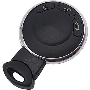3 Buttons Key Fob Shell Case Fit for BMW Mini Cooper 2007-2014 Keyless Entry Remote Control Car Key Fob Cover Housing (1)