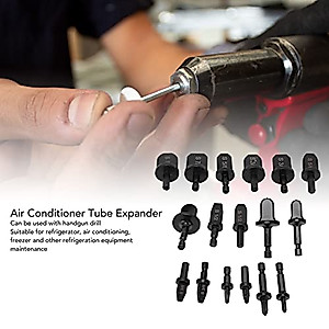 HVAC Maintenance kit Air-Conditioning Copper Tube Expanding Tool Air-Conditioning Copper Tube forging Tool Round Handle Expander bit Repair kit with