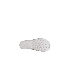 BZees Womens Sahara Slide Sandal Blue Tie Dye Fabric 9 M