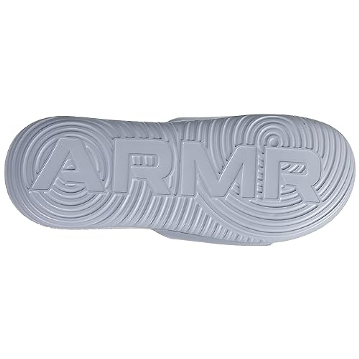 Under Armour Men's Ansa Fixed Strap Slide Sandal, (404) Harbor Blue/Harbor Blue/Metallic Downpour Gray, 13