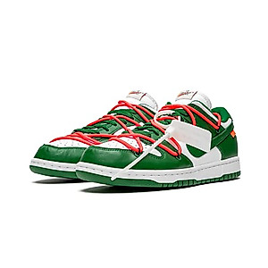 Nike Mens Dunk Low CT0856 100 Off-White - Pine Green - Size 10