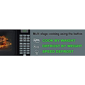 RCA RMW733-BLACK RMW733 0.7 Cu. Ft. Microwave, Black