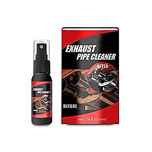 5PCS Car Wash Cleaning Tools Set, Rust Remover for Metal Spray Car Exhaust Pipe Cleaner Metal Surface Rust Remover Motorcycle Exhaust Pipe Maintenance Rust Removal Spray Set