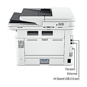 HP LaserJet Pro MFP 4101fdw Wireless Black & White Printer with Fax