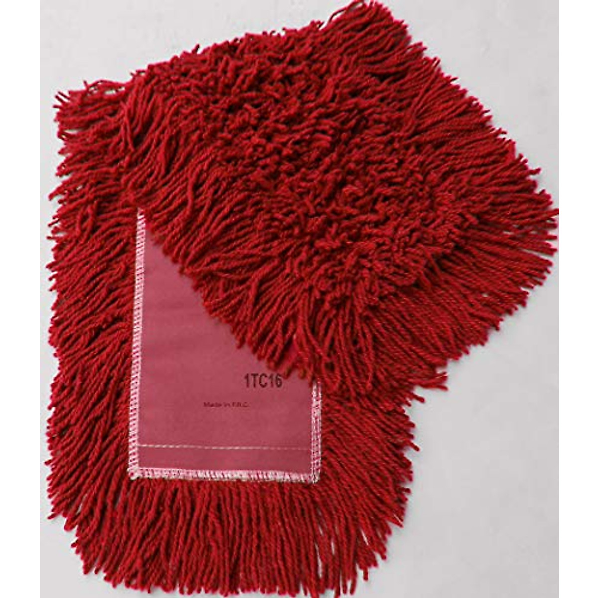 Ultimate Dust Mop Kit: Industrial-Grade Performance, Heavy-Duty Frame, Telescopic Handle - Red 18 Inch