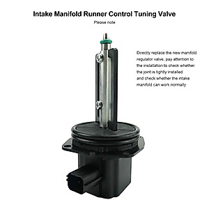 68020076AB, Intake Manifold Runner Control Tuning Valve for Chrysler Sebring Dodge Avenger Journey Charger V6 215 3.5L, V6 167 2.7L Engine, Intake Manifold Runner Actuator Tuning Valve Motor, 911-406