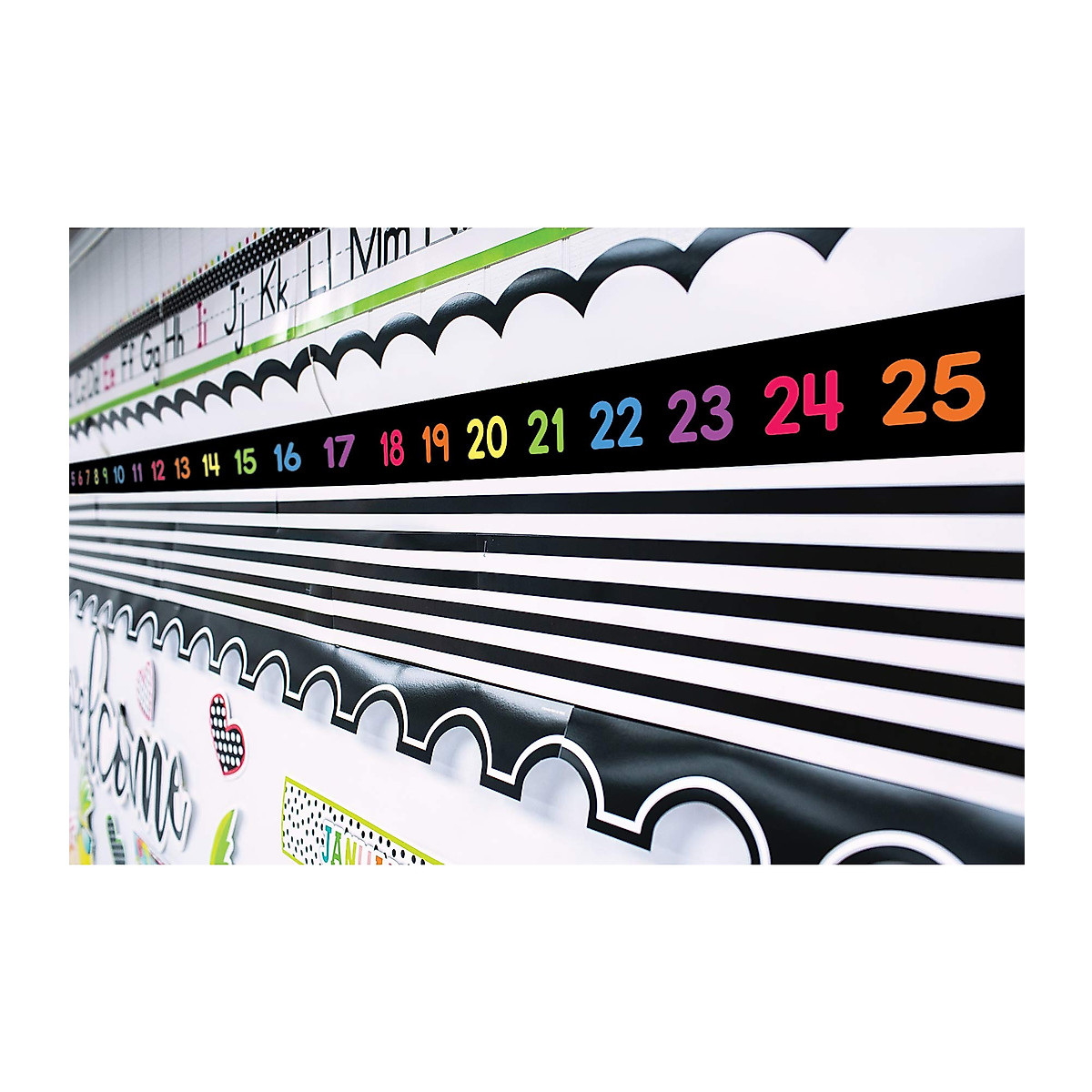 Carson Dellosa | Numbers 0–120 Mini Bulletin Board Set | 16pcs