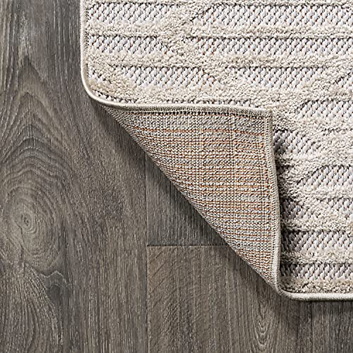 JONATHAN Y SBH105A-210 Ararat High-Low Pile Moroccan Diamond Modern Indoor Outdoor Area-Rug Bohemian Geometric Easy-Cleaning Bedroom Kitchen Backyard Patio Porch Non Shedding, 2 ft x 10 ft, Beige