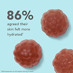 TULA Skin Care Balanced Beauty Gummy Vitamins - Biotin & Folic Acid Vitamins for Strong Skin Plus Probiotics, 30-Day Supply, 60 Gummies