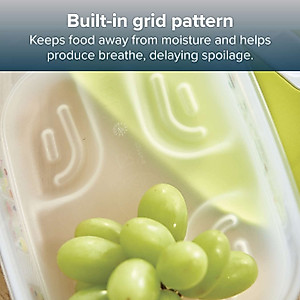 Tupperware FridgeSmart Food Storage Container - Small Deep Tub 1.8L - Keeps Food Fresher For Longer - Secure Seal - Stackable for Easy Organisation - BPA Free Plastic - Tubs with Lid