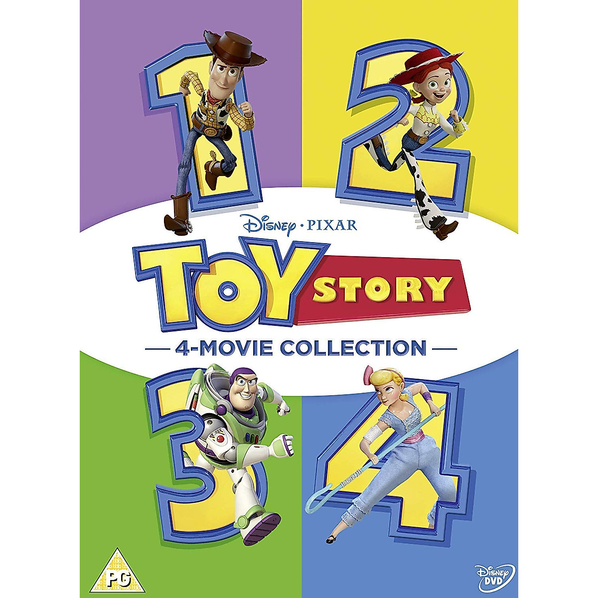 Toy Story 1-4 box set 2019 DVD