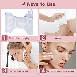 Babygoal Baby Cloth Diaper Liners 2 Pack, Rayon from Bamboo Liners for Cloth Diaper Nappy (200 Sheets) 2BBT01