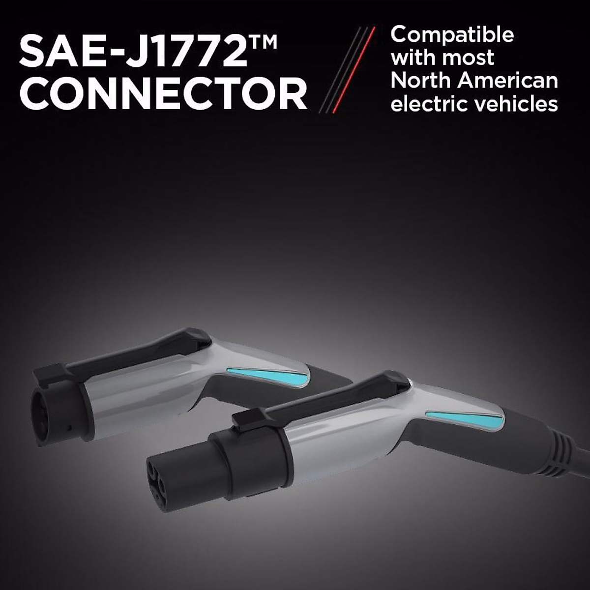 Schumacher Electric Level 2 EV Charger 50 Amp 240V for NEMA 6-50 Plug or Hardwired Electric Vehicle Charger - 9X Faster Indoor/Outdoor Charging - Bluetooth/WiFi Connected