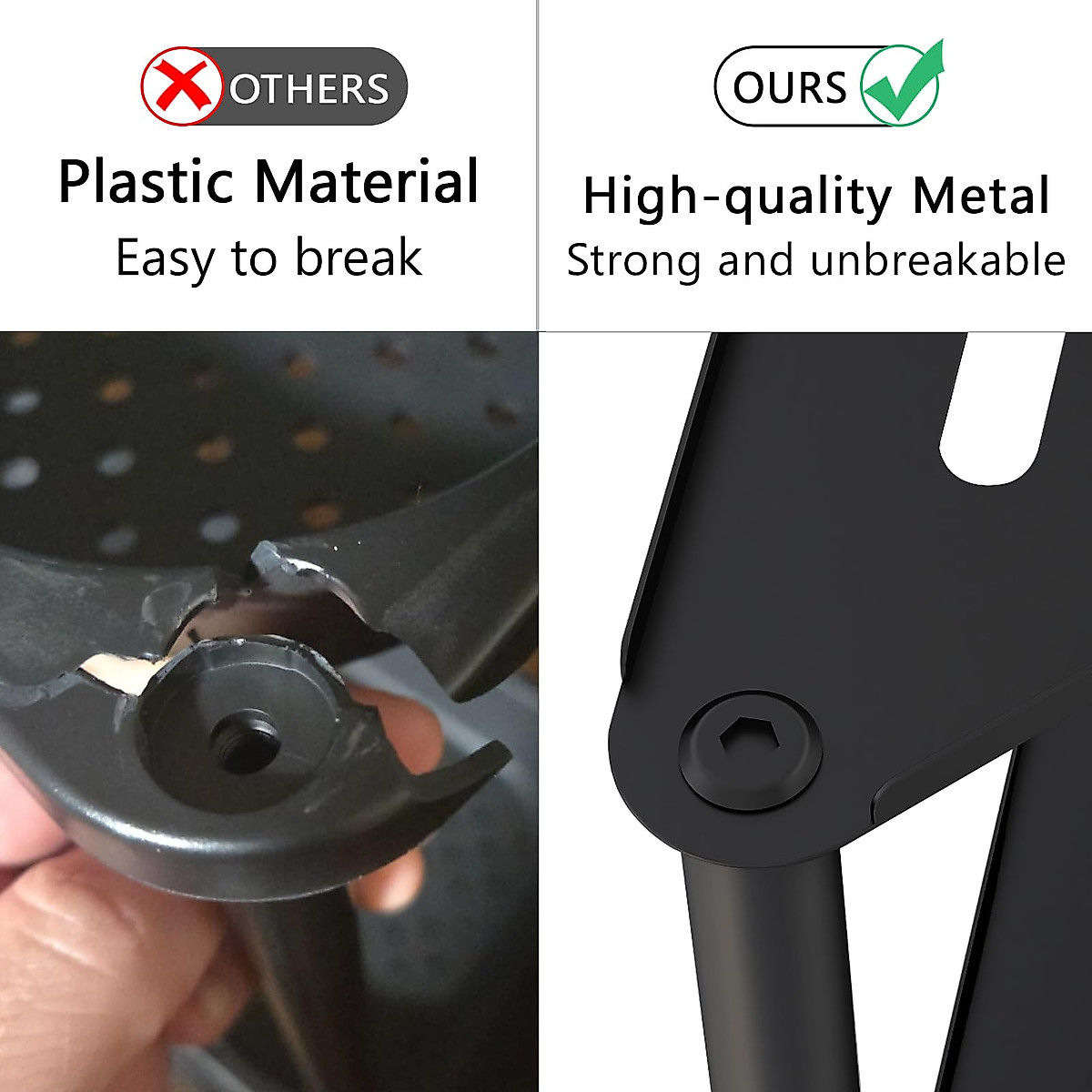 XEENEW Standing Shower Caddy Corner, 3 Tier Stainless Steel Shower Organizer Stand, Metal Rustproof Corner Shower Shelf, Shower Stands for Inside Shower Bathroom Bathtub（Matte Black）