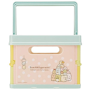 Skater BWOT13 Storage Box, Folding Storage Case, Basket, Sumikko Gurashi, 15.0 x 9.8 x 7.7 inches (38 x 25 x 19.5 cm)