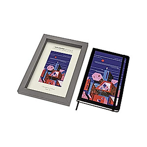 Moleskine Limited Edition Studio Collection Notebook, Hard Cover, Large (5" x 8.25"), Ruled/Lined, Yukai Du, 240 Pages