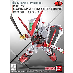 Bandai Hobby SD EX-Standard 007 Astray Red Frame "Gundam Seed Astray" Building Kit