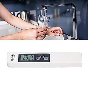 Digital Water Tester, Interference Resistant Portable High Accuracy Data Retention 3 in 1 Digital TDS Meter for Swimming Pool