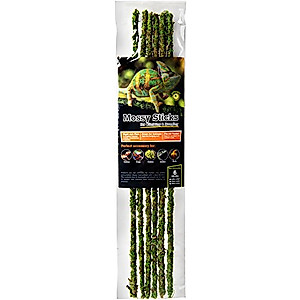 Galápagos (05320) Mossy Terrarium Sticks 18" (Pack of 6)