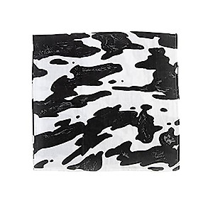 Red Rover Kids Cotton Muslin Swaddle - 47”x 47”- 100% Cotton – Machine Washable – Softer with Every Wash – Playful Designs -Soft, Breathable & Lightweight – Unisex (Moo Cow)