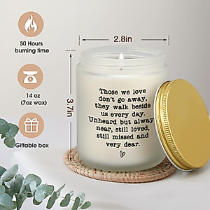 Memorial Candle Gift, Condolence Gift, Remembrance Gifts for Loss of Loved One, Mother, Father, Brother, Sister, Pet, Sympathy Gifts for Loss, Memorial Bereavement Gifts